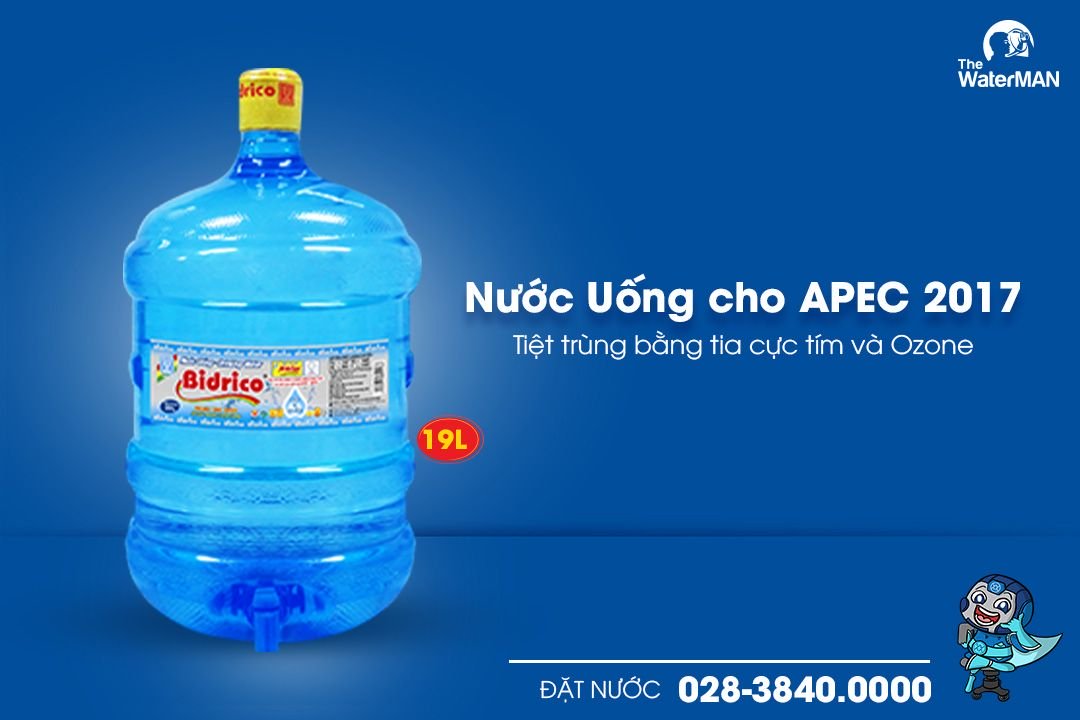 Nước tinh khiết Bidrico - Hoàng Trần